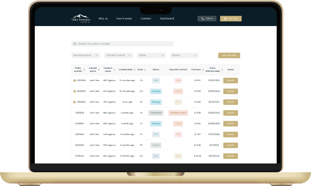 Surplus Lines Tax Filing | Valley Insurance Associates, LLC